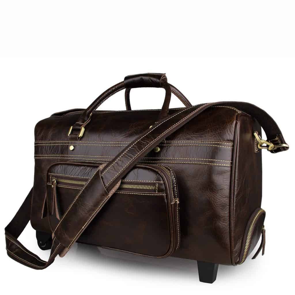 Bộ sưu tập Túi xách da du lịch bằng da thật Gento Leather