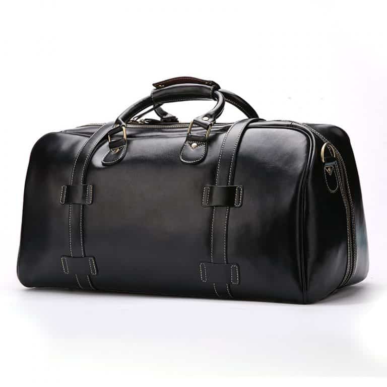 Túi xách du lịch, túi trống bằng da thật sang trọng, đẳng cấp, bền bỉ