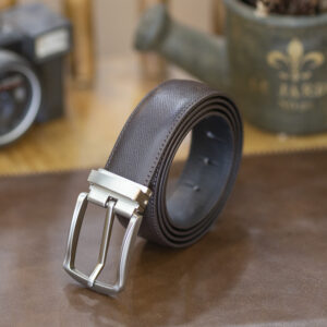 Thắt lưng da bò đen Gento D4030 - GENTO Leather