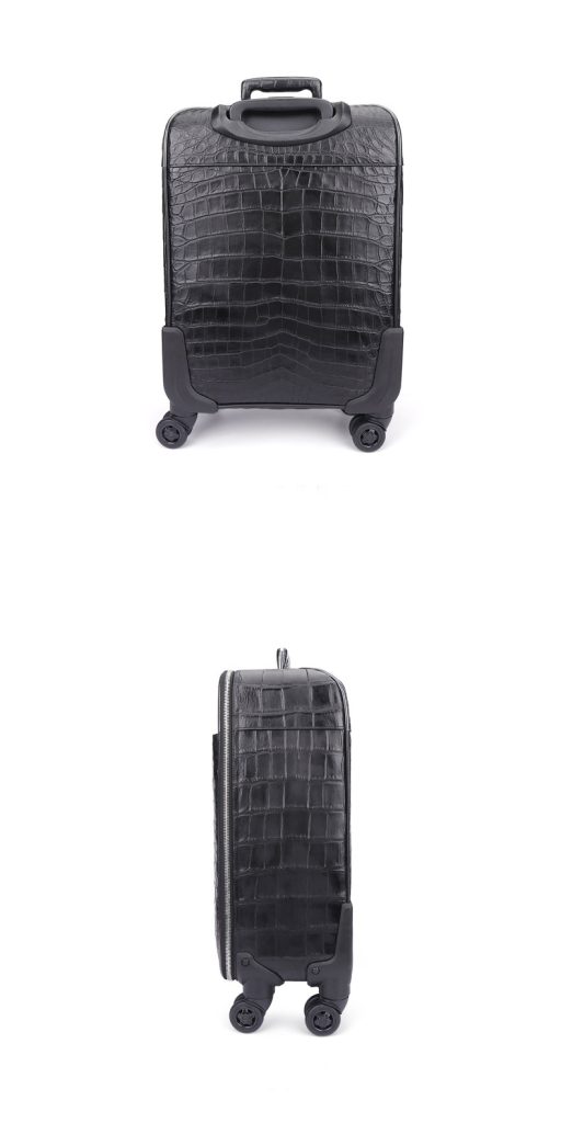 Vali da cá sấu hàng hiệu cao cấp Gento D519 chế tác thủ công tỉ mỉ