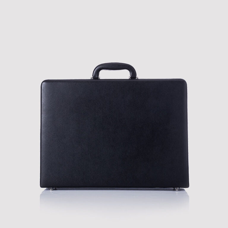 Cặp táp vali khoá số hàng hiệu da bò Gento D521 - GENTO Leather