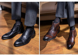 Giày boot nam hàng hiệu thủ công Gento GD923 - GENTO Leather