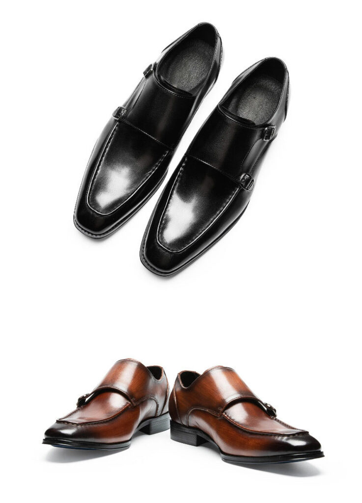 Giày da monk strap hàng hiệu handmade Gento GD925 - GENTO Leather