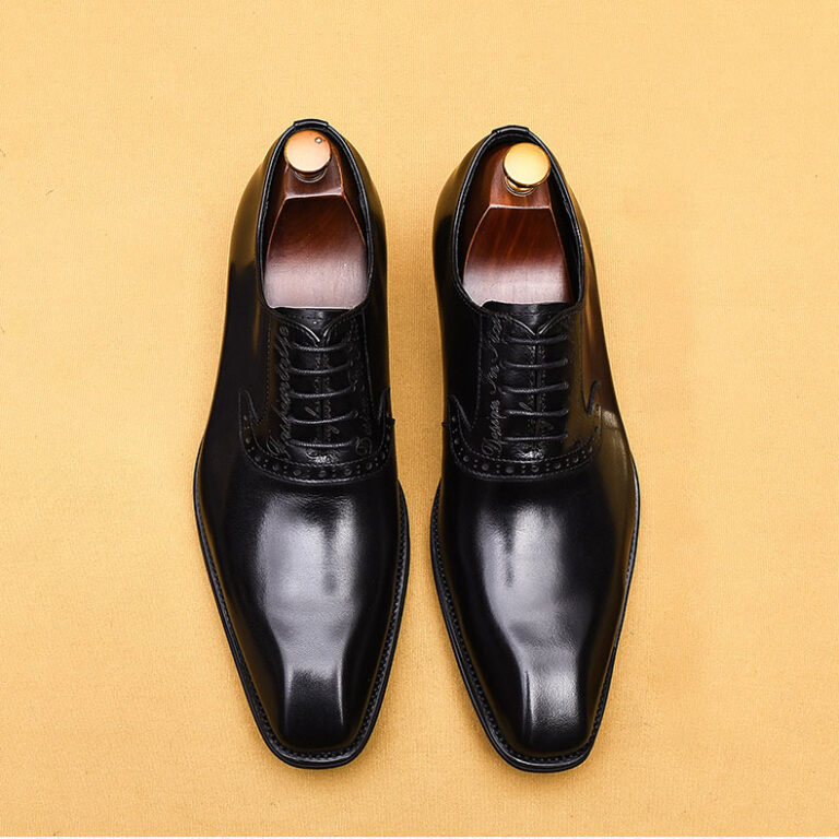 Giày lười nam thủ công hàng hiệu Gento GD932 - GENTO Leather