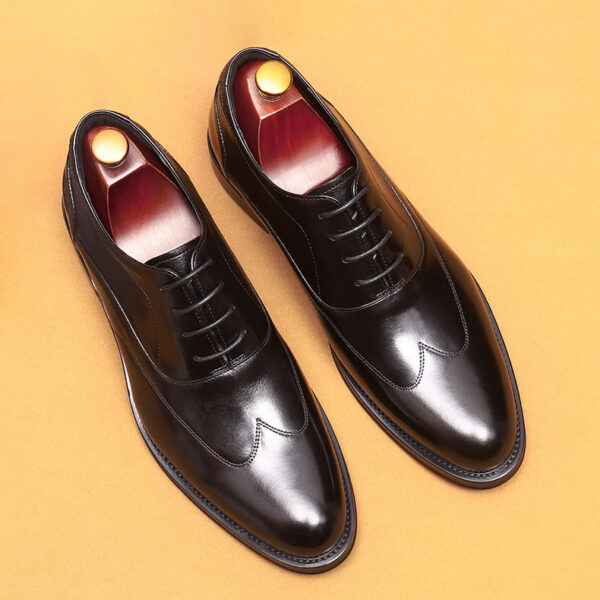 Giày tăng chiều cao da bò handmade Gento GD902 - GENTO Leather