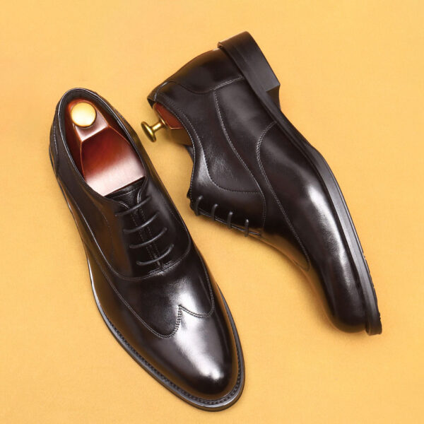 Giày tăng chiều cao da bò handmade Gento GD902 - GENTO Leather