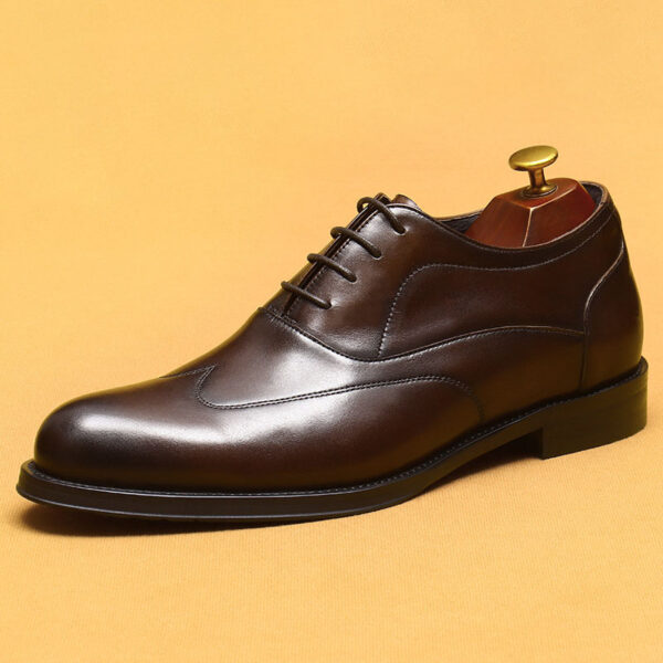 Giày tăng chiều cao da bò handmade Gento GD902 - GENTO Leather