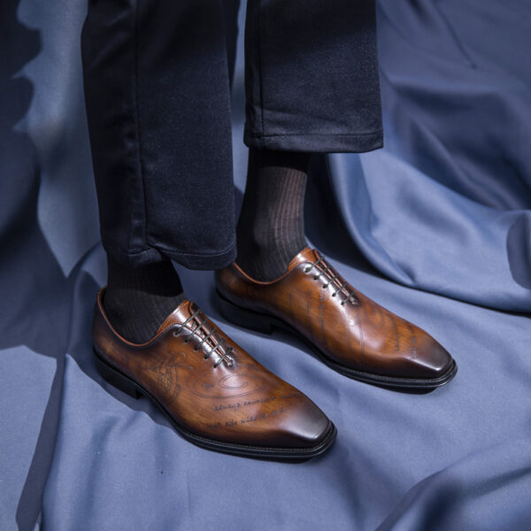 Giày oxford nam thủ công Gento GD9014 - GENTO Leather