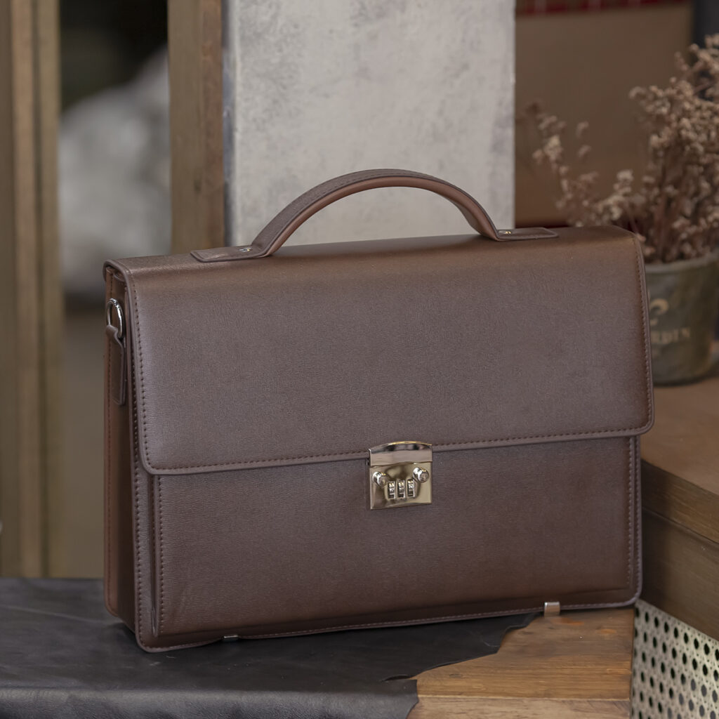 Cặp xách nam khoá số Gento G821 - GENTO Leather