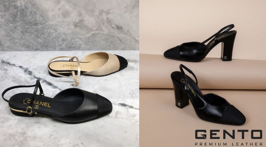 Giày Slingback là gì? Cách phối đồ với giày Slingback đẹp - GENTO Leather
