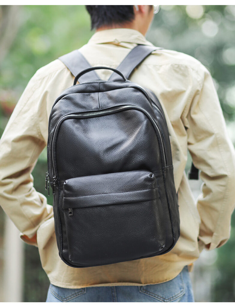 Balo nam da mềm cao cấp Gento B358 - GENTO Leather